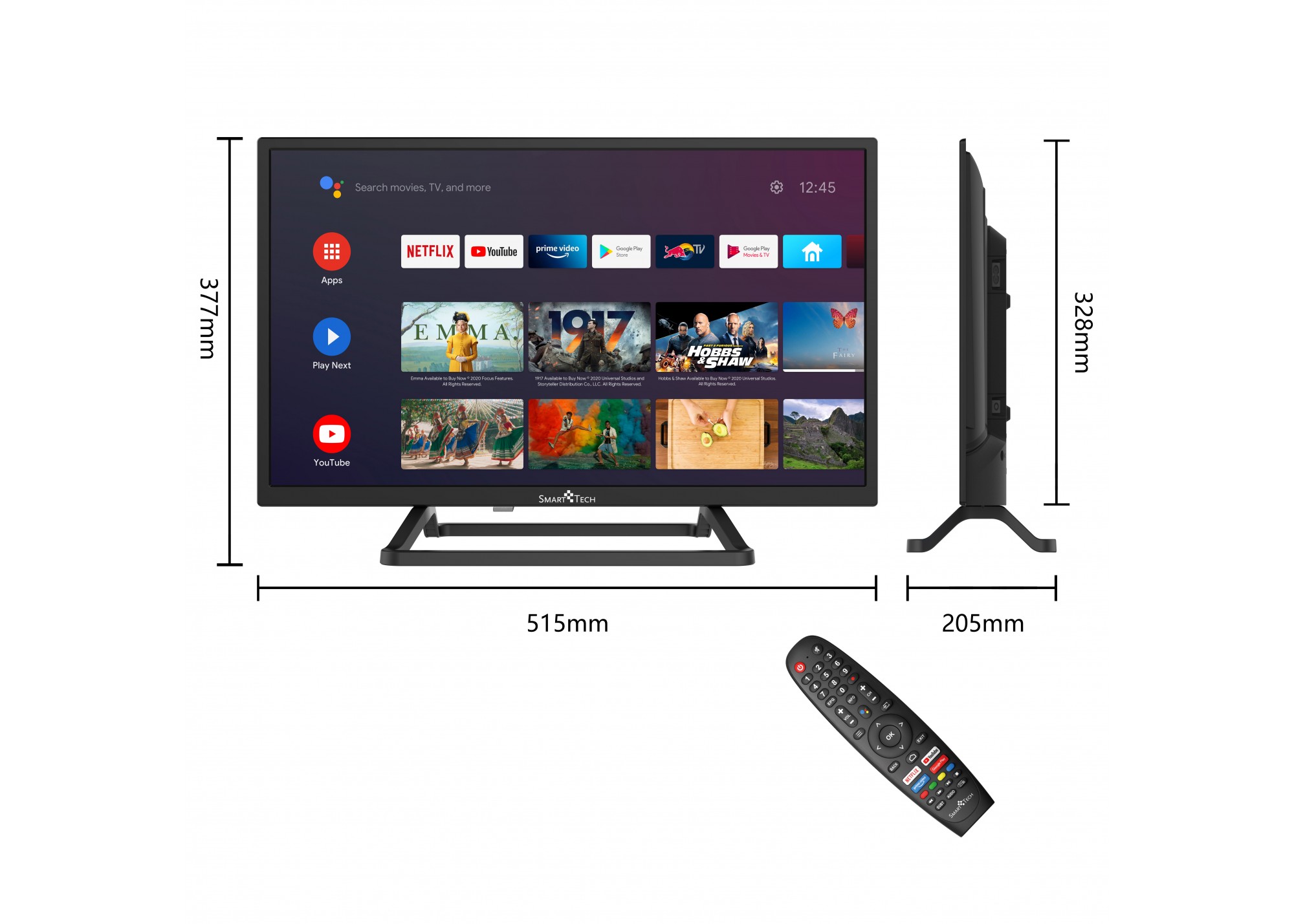 24” T3 HD Android TV