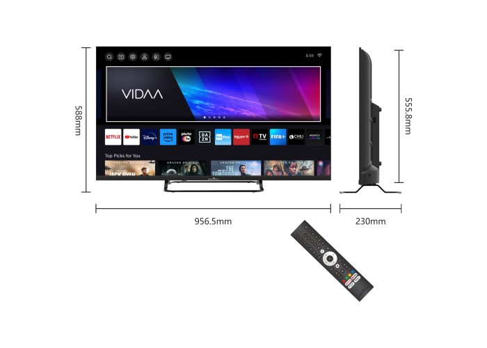 40" 2V FHD LED VIDAA Smart TV