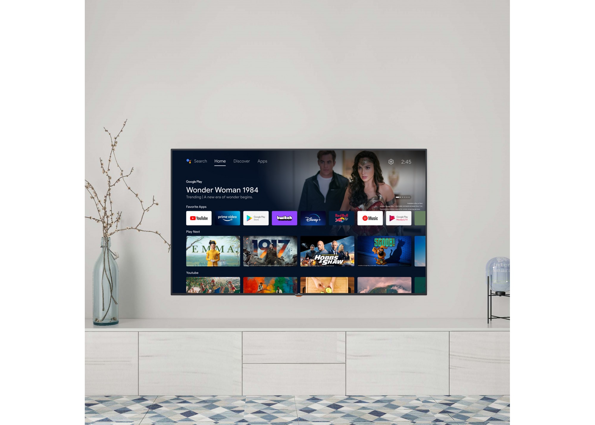 65" T1 4K Ultra HD Android TV™