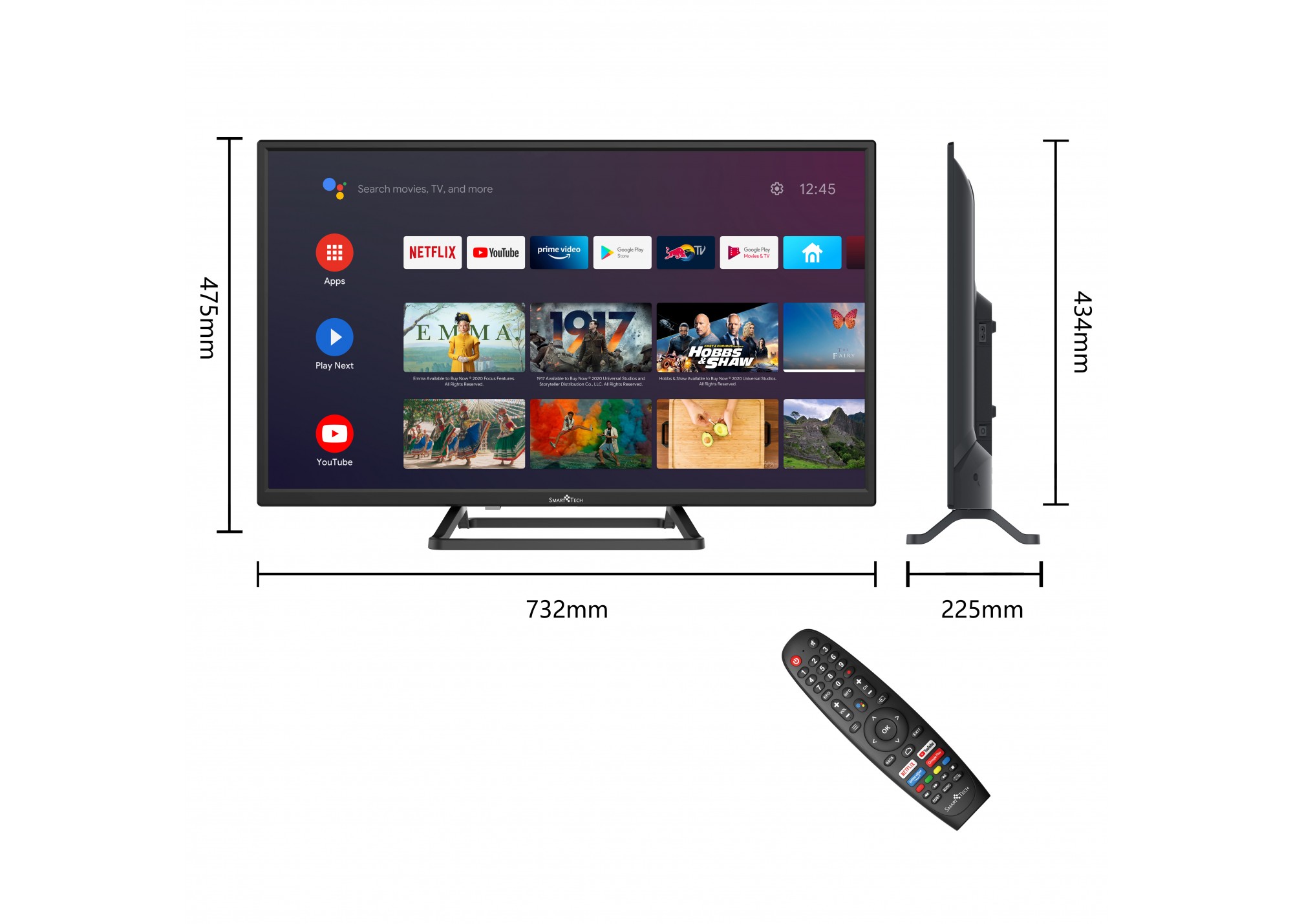 32” T3 HD Android TV